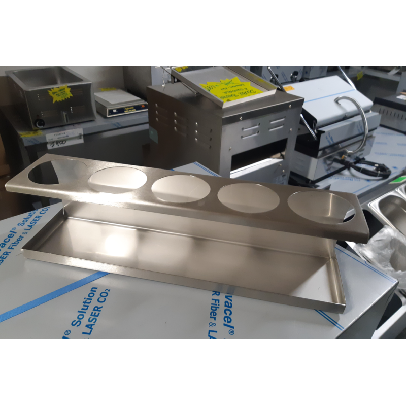 Support distributeurs à sauce inox